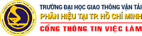 Việc làm tại Trường Đại học GTVT Phân hiệu tại Tp. Hồ Chí Minh